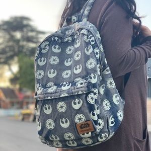 Star Wars | Bags | Star Wars Denim Backpack | Poshmark